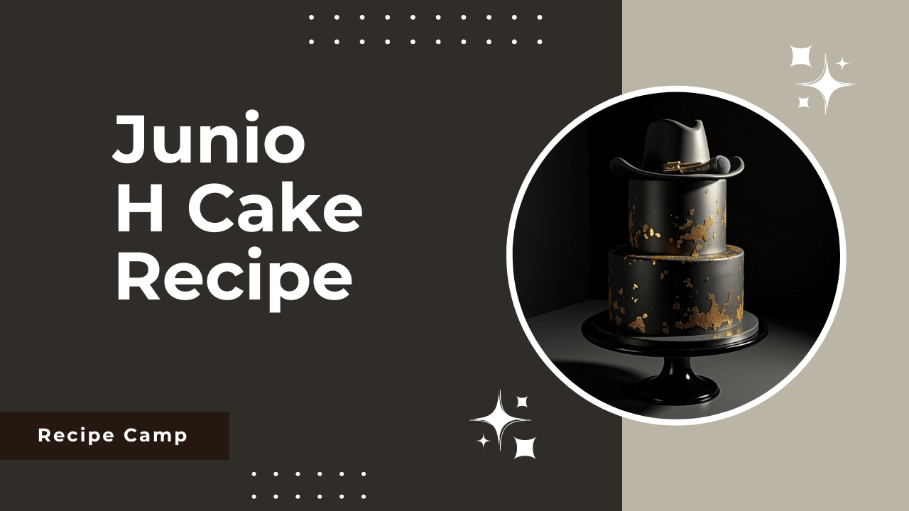 Junior H Cake Recipe A Bold, Stylish Tribute Cake - Recipe Camp