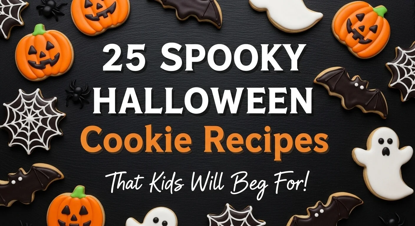 25 Spooky Halloween Cookie Recipes That Kids Will Beg For - Recipe Camp