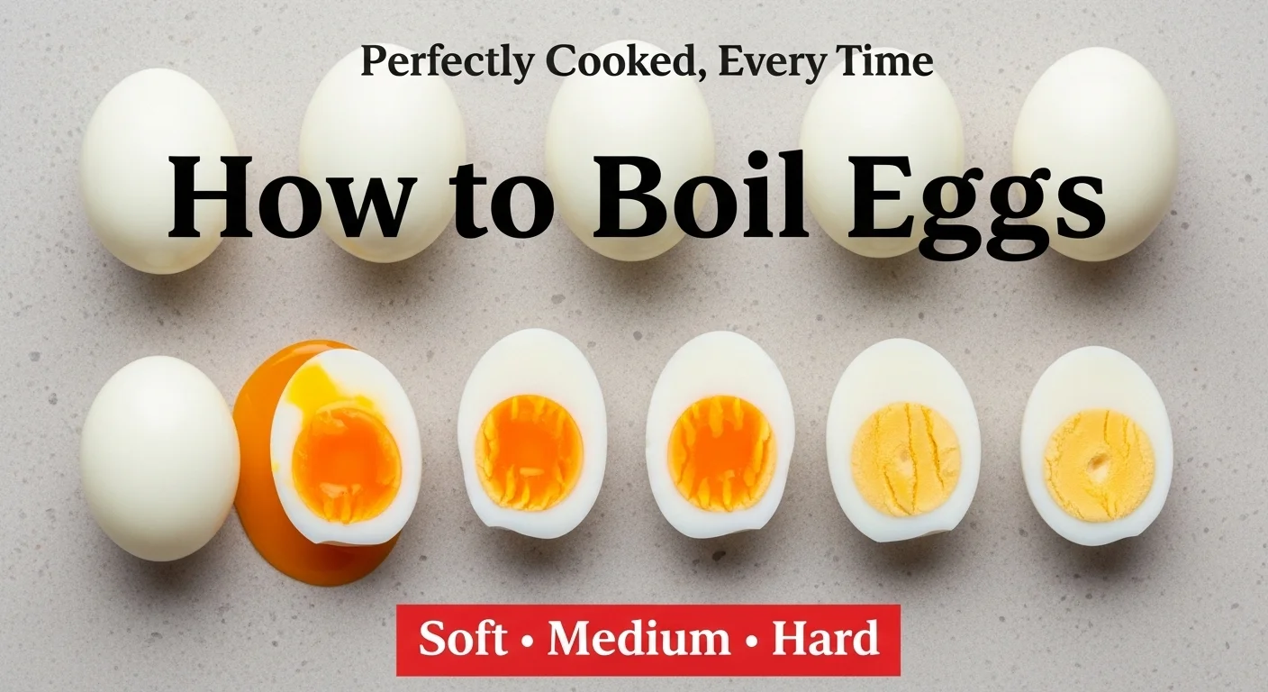 How to Boil Eggs to Your Exact Preference (Soft, Medium, Hard) - Recipe ...